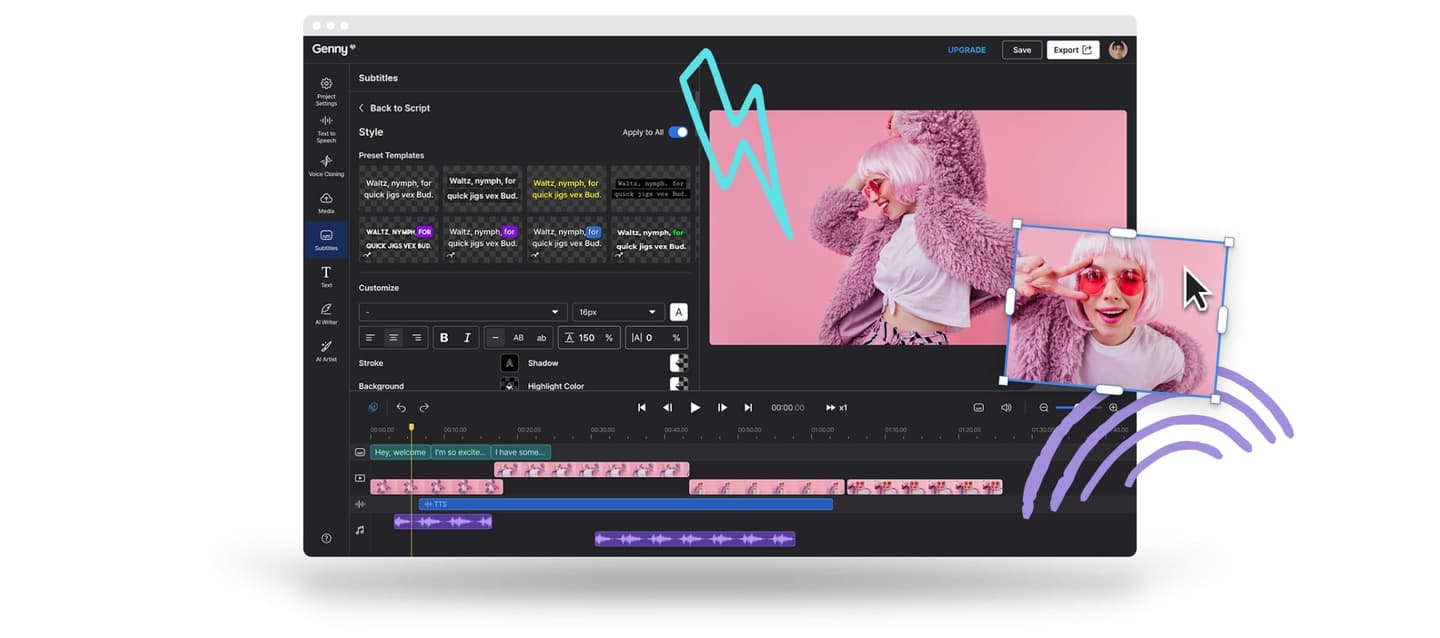 Online Video Editor with Easy Video Editing AI | LOVO AI
